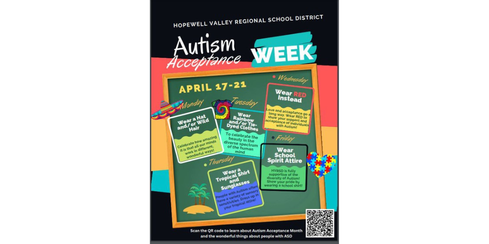 April 17 to 21 is Autism Acceptance Week | Hopewell Valley Regional ...