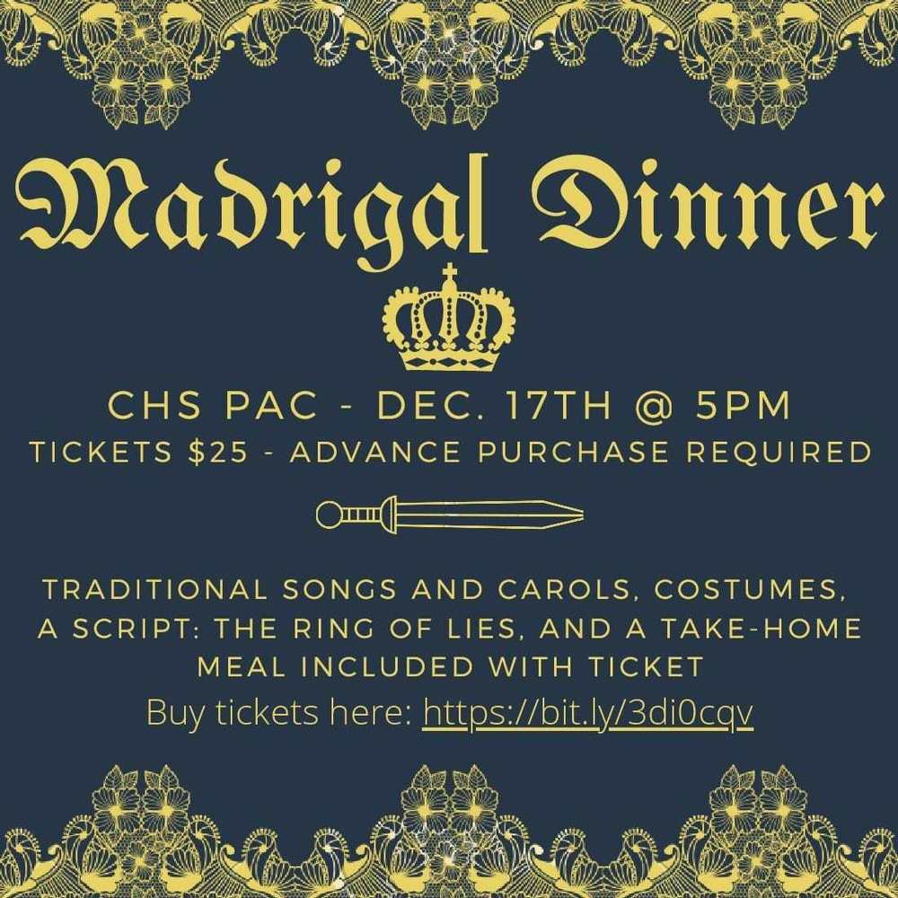 Madrigal Dinner Presented by the CHS Chamber Singers | Hopewell Valley ...